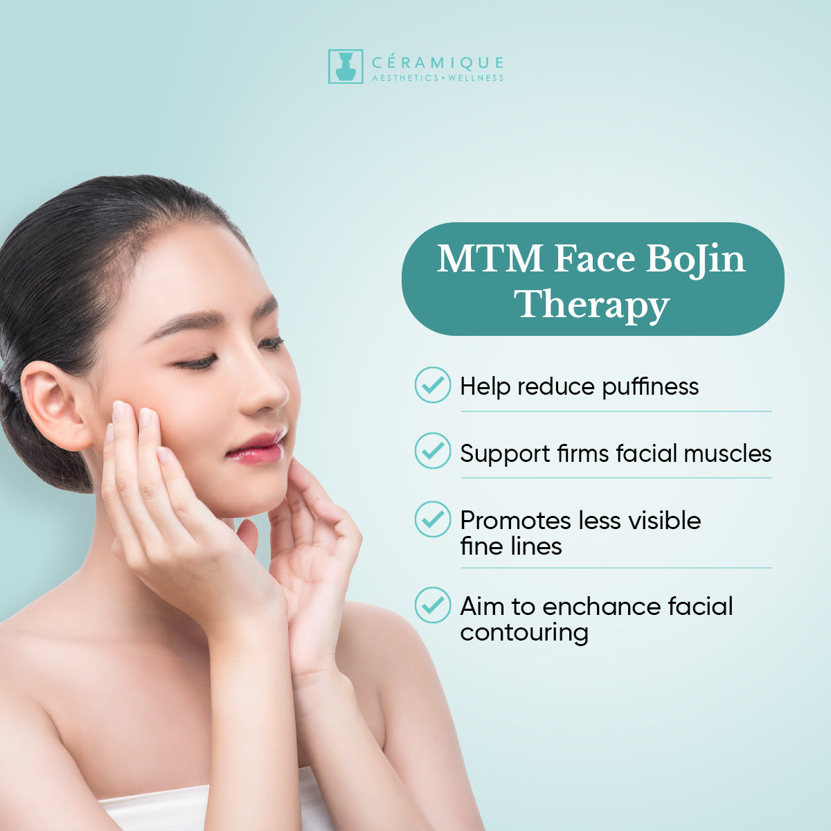 MTM Face BoJin Therapy – Ceramique Aesthetics