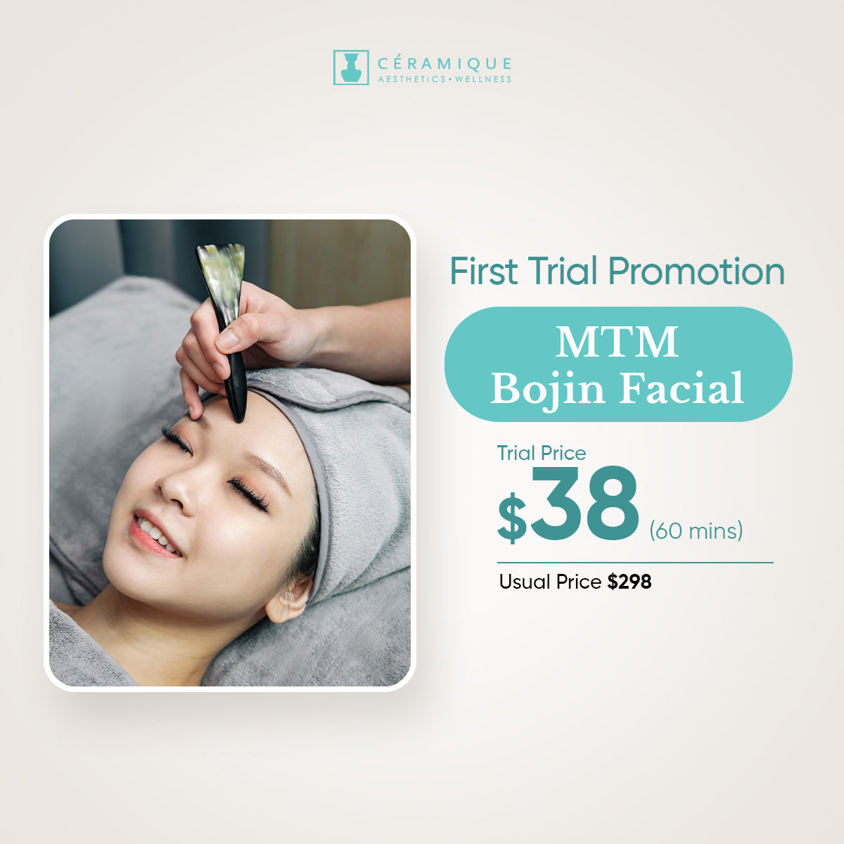 MTM Face BoJin Therapy | First Trial – Ceramique Aesthetics